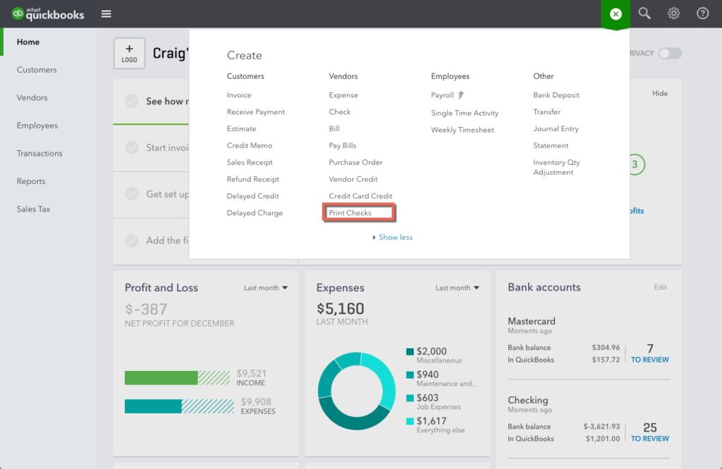 Complete Guide On QuickBooks Online Check Printing