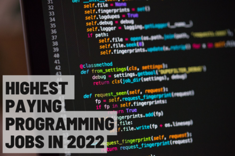 Highest Paying Programming Jobs In 2022