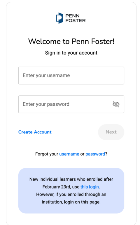 3 Easy Steps to Access Your Penn Foster Student Login